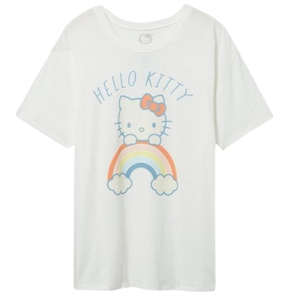 torrid | Tops | Hello Kitty Relaxed Fit Cotton Crew Tee | Poshmark